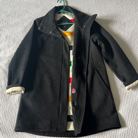 Pendleton | Jackets & Coats | Pendleton Wool Trench Winter Coat Size Small | Poshmark